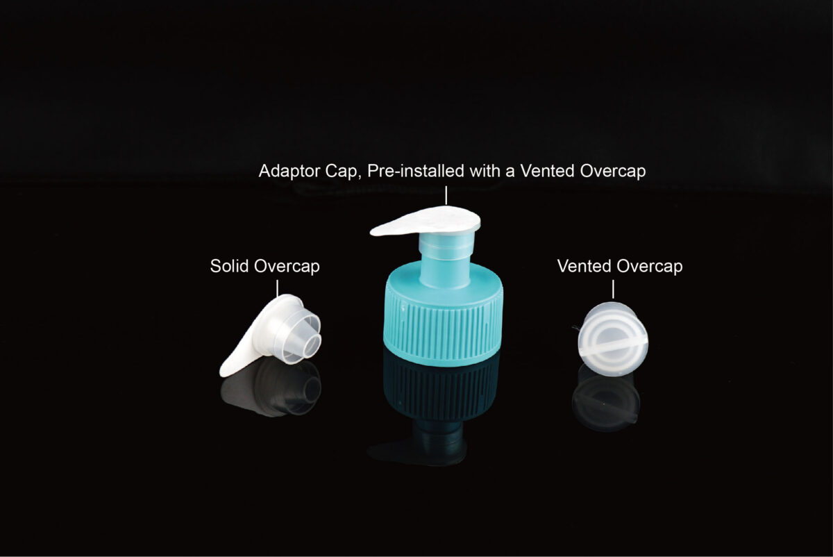 Adaptor Cap(740201) Pre Installed with a Vented Overcap for ...