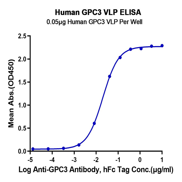 Human GPC3 Protein-VLP (GPC-HE005) | KACTUS Biosystems | Ushelf